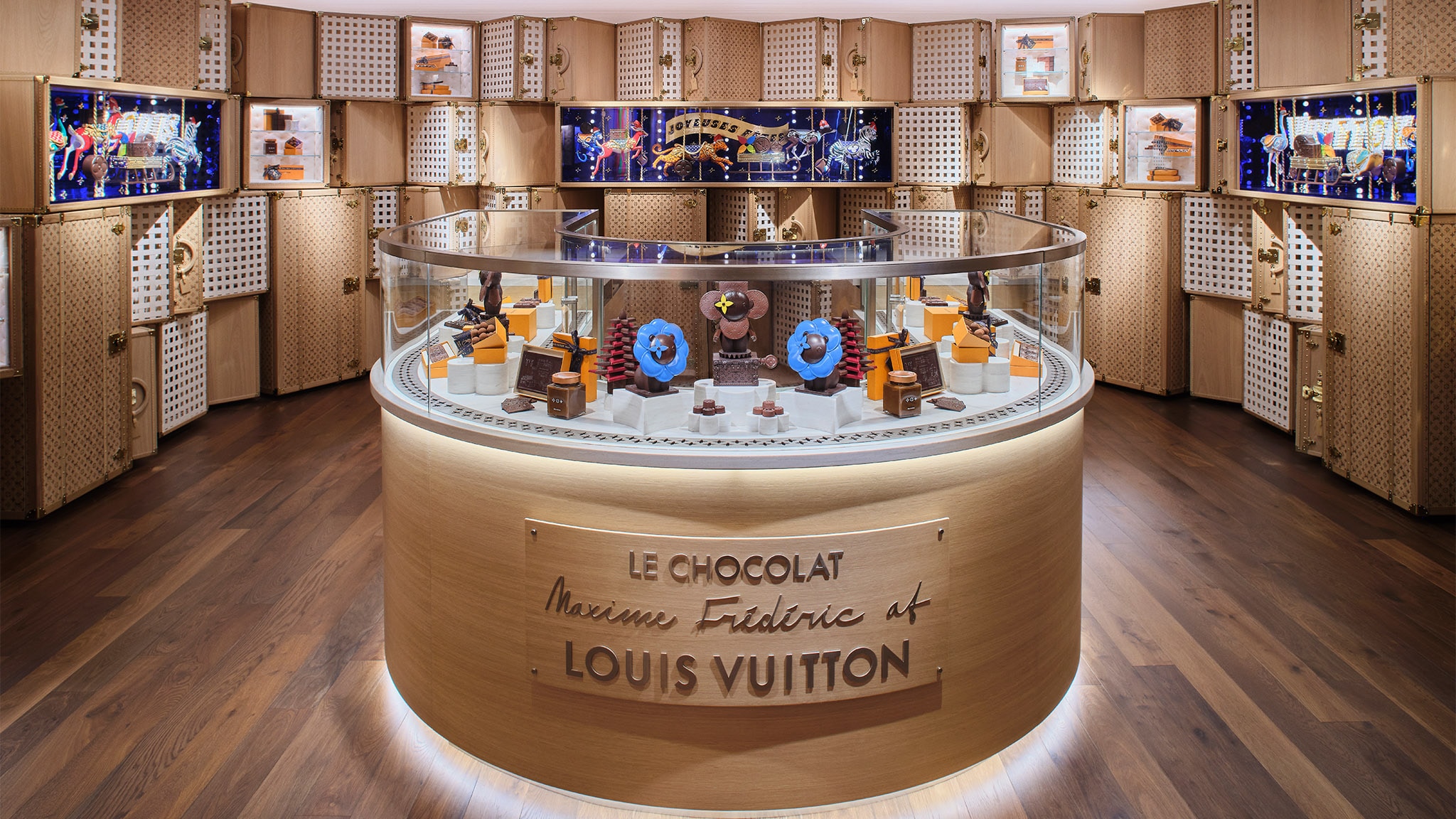US 미국의 Le Chocolat Maxime Frédéric at Louis Vuitton 매장 | 루이 비통