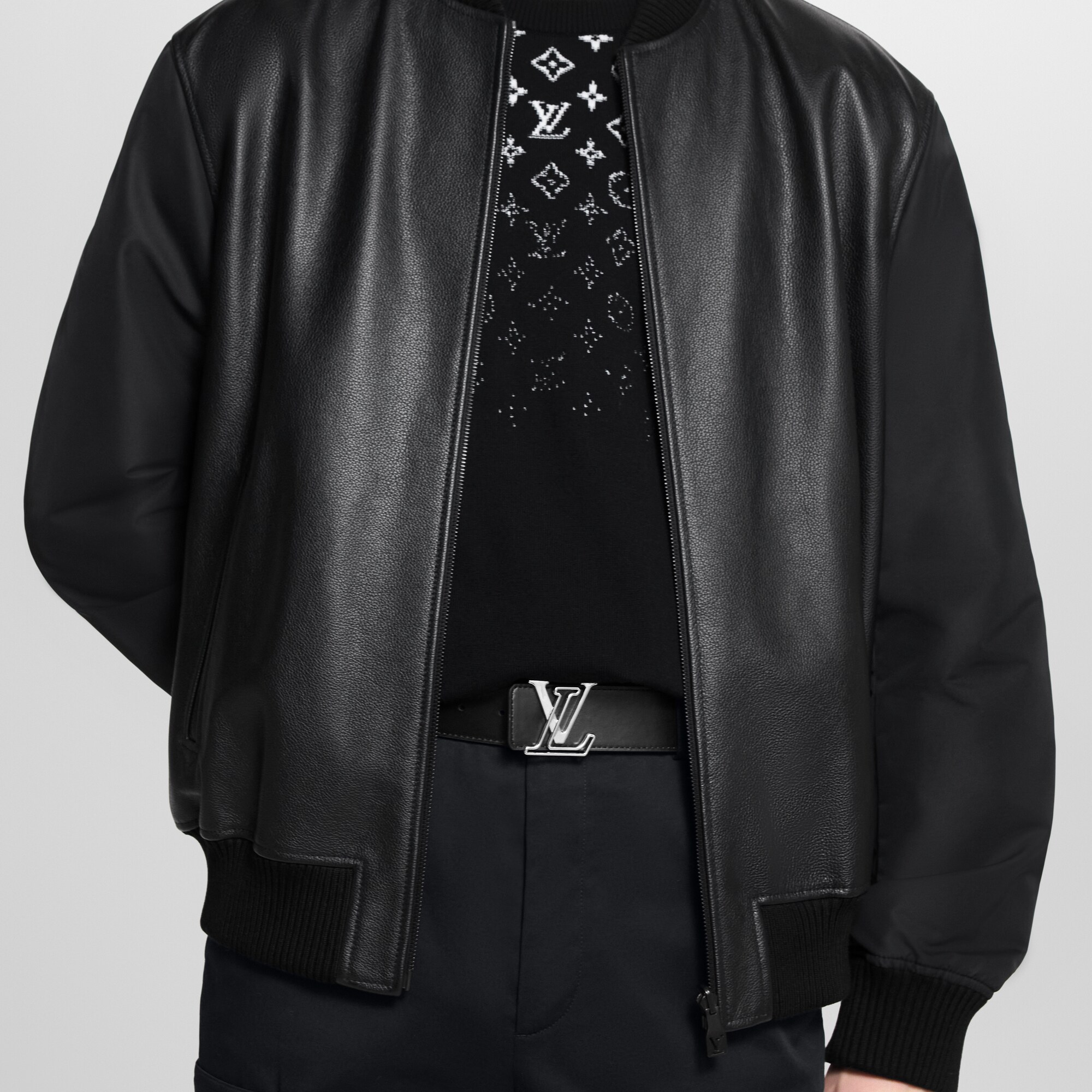 LV 라인 (LV Line) 40mm 리버서블 벨트 모노그램 이클립스 - 액세서리 | 루이 비통